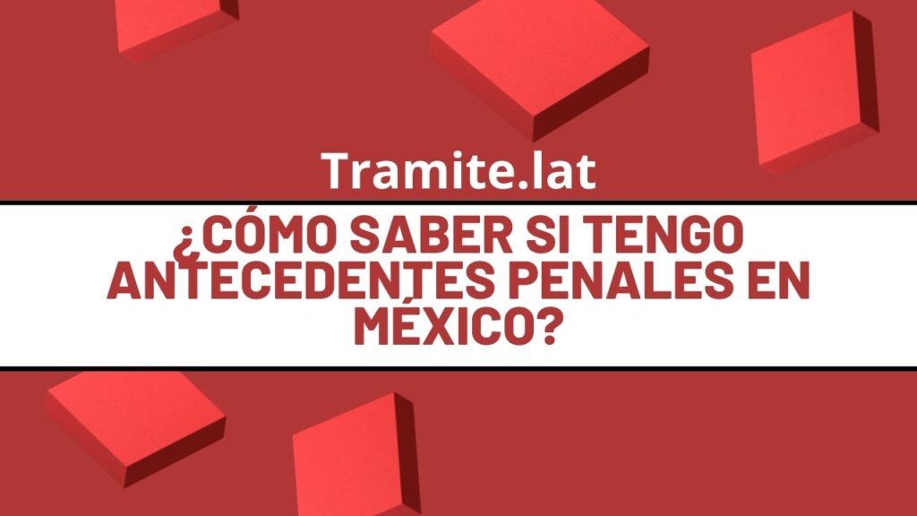 ¿Cómo Saber Si Tengo Antecedentes Penales En México? 🤗 【 Lo Mejor de ...